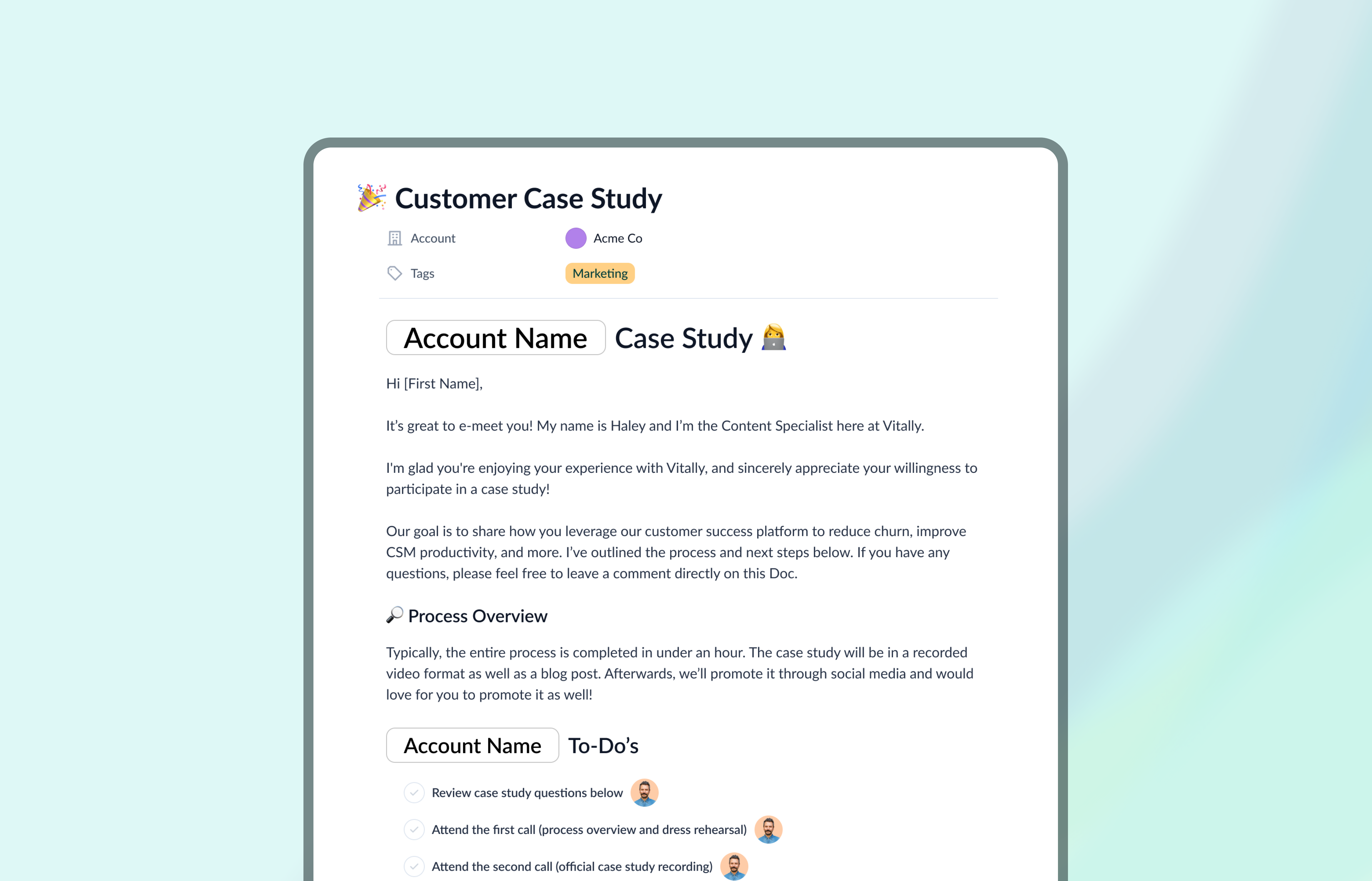 Vitally for Customer Success Managers | Maximize your Productivity